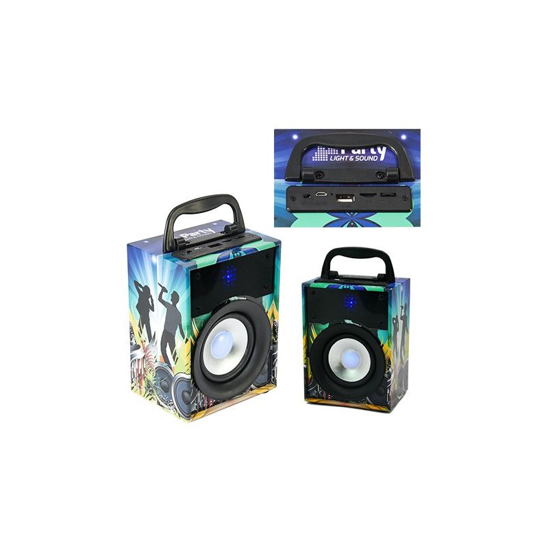 boxa bluetooth 10w cu bluetooth/fm/usb/sd