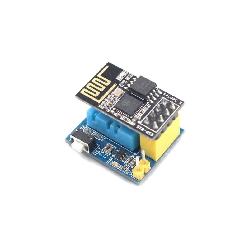 modul wifi esp8266 dht11 + esp-01, termometru si higrometru wifi