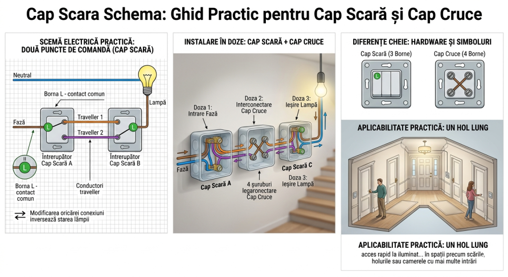 Cap Scara Schema: Ghid Practic pentru Cap Scară și Cap Cruce – Blog Dioda